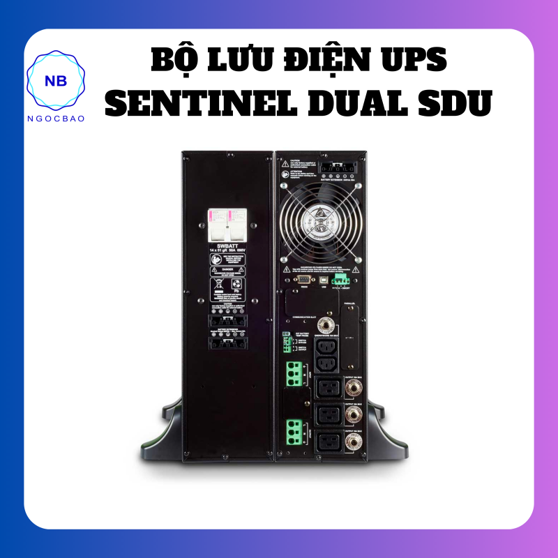 Bộ lưu điện UPS Sentinel Dual SDU 6000VA
