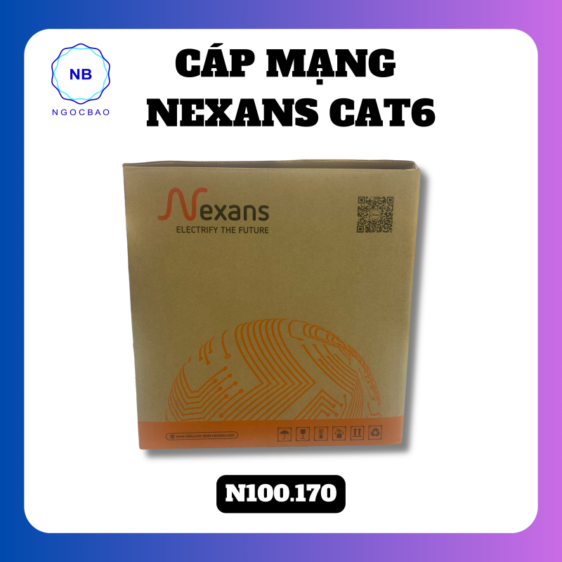 Cáp mạng Nexans Cat6 - N100.170